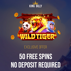 King Billy Casino 50 Free Spins No Deposit Bonus No Deposit Bonus Casino